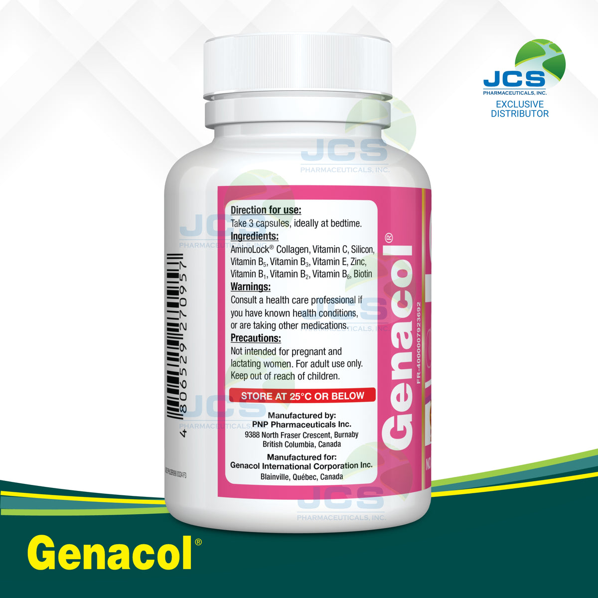 Genacol Derma 90s x 2 Bottles – JCS Pharmaceuticals